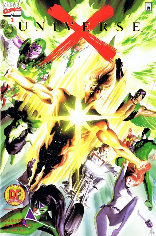 Universe X (Dynamic Forces Variant Cover) #1 (Marvel Comics)