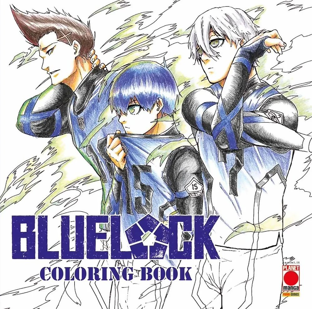 Blue Lock Coloring Book (Panini Comics Italia)