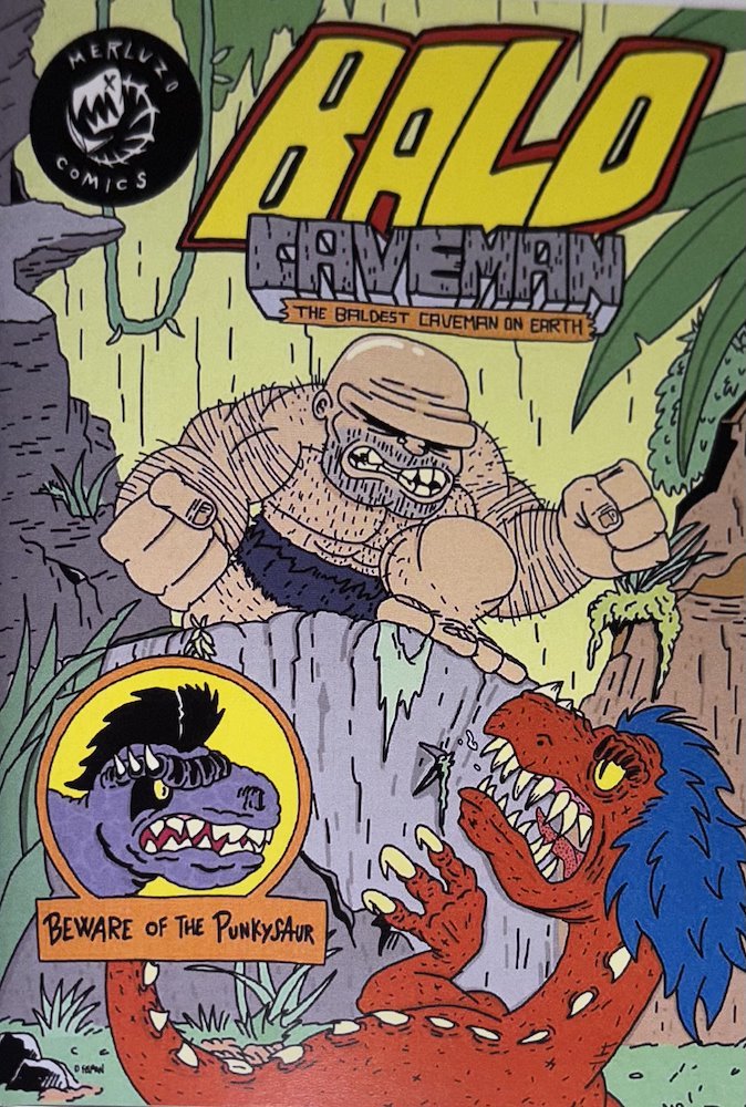 Bald Caveman The baldest caveman on Earth (Merluzo Comics)