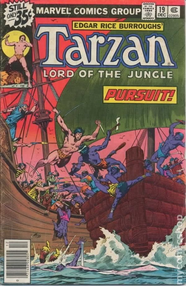 Tarzan Lord of the Jungle #19 (Marvel Comics)