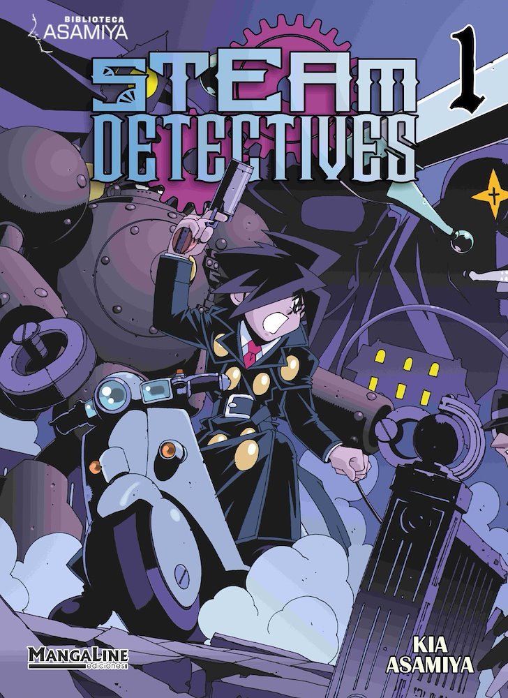 Steam Detectives (Portadas variantes) (MangaLine México)
