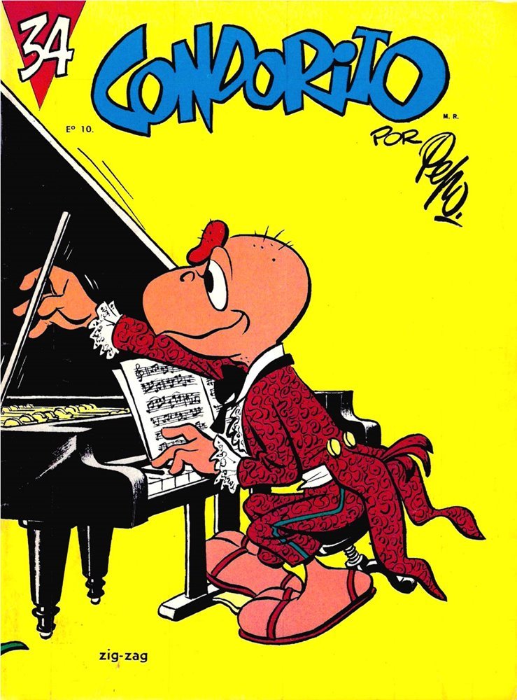 Condorito #34 (Ediciones ZIG-ZAG / Editorial Andina Chile / Editora ...