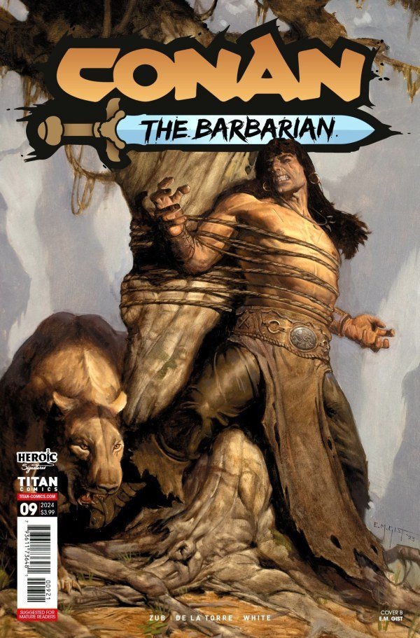 Conan The Barbarian (2023 Variant Cover) #9 (Titan Books)
