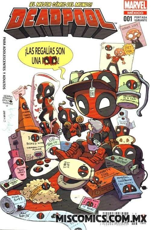 Deadpool (2016-2018 Portada Variante) (Televisa México)