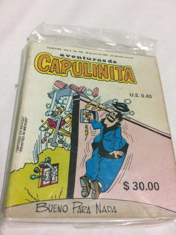 Aventuras de Capulinita #550 (Editormex)
