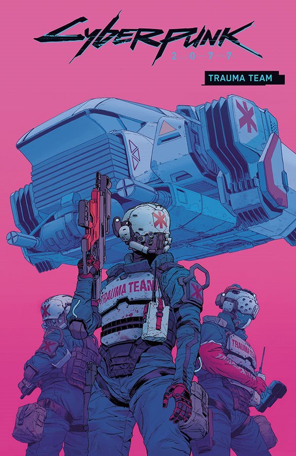 Cyberpunk 2077: Trauma Team (Variant Cover) (Dark Horse / CD Projekt RED)