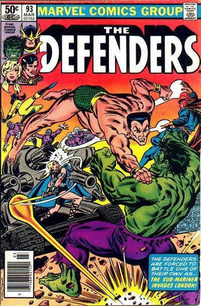 The Defenders vol.1 (1972-1986) #93 (Marvel Comics)