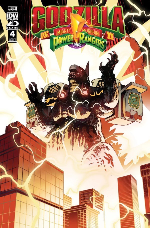 Godzilla vs. The Mighty Morphin Power Rangers ll #4 (IDW Publishing ...