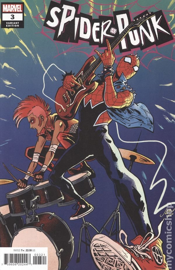 Spider-Punk (Variant Cover) #3 (Marvel Comics)