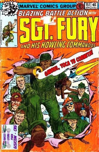 Sgt. Fury and his Howling Commandos (1963-1974) #151 (Marvel Comics)