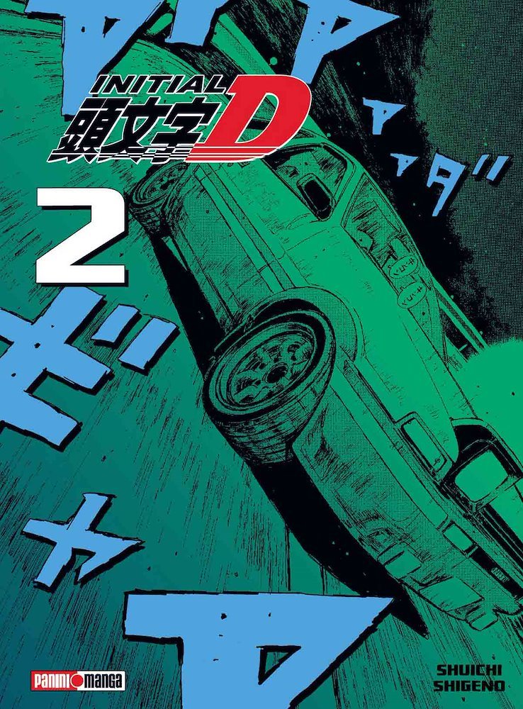 Initial D #2 (Panini Comics México)