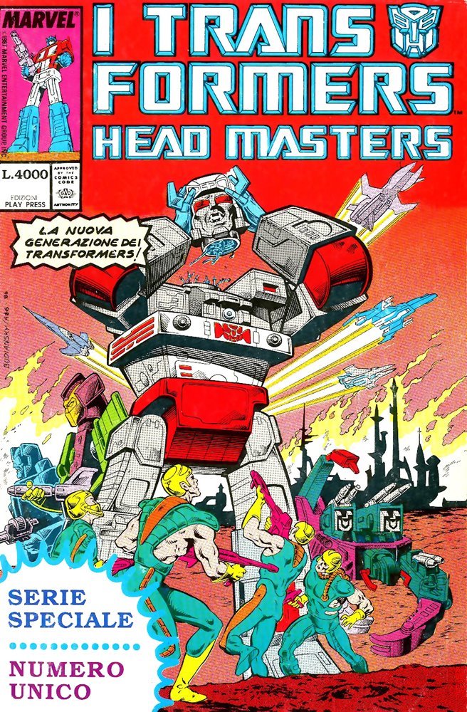 I Transformers: Head Masters (Play Press)