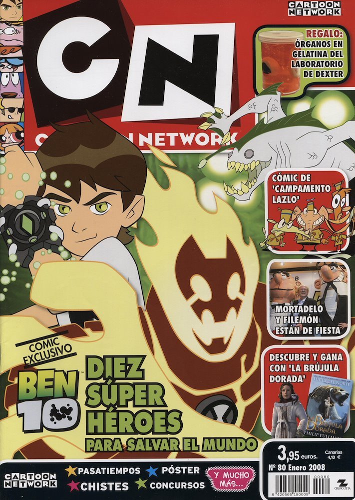 Cartoon Network Magazine #80 (Ediciones Reunidas)