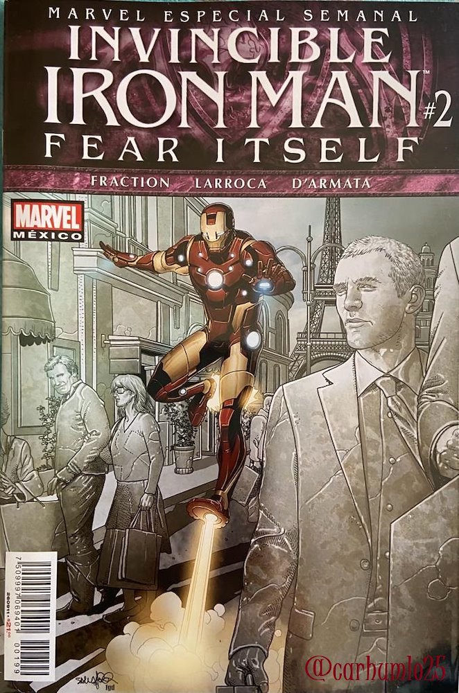 Invincible Iron Man: Fear Itself #2 (Televisa México)