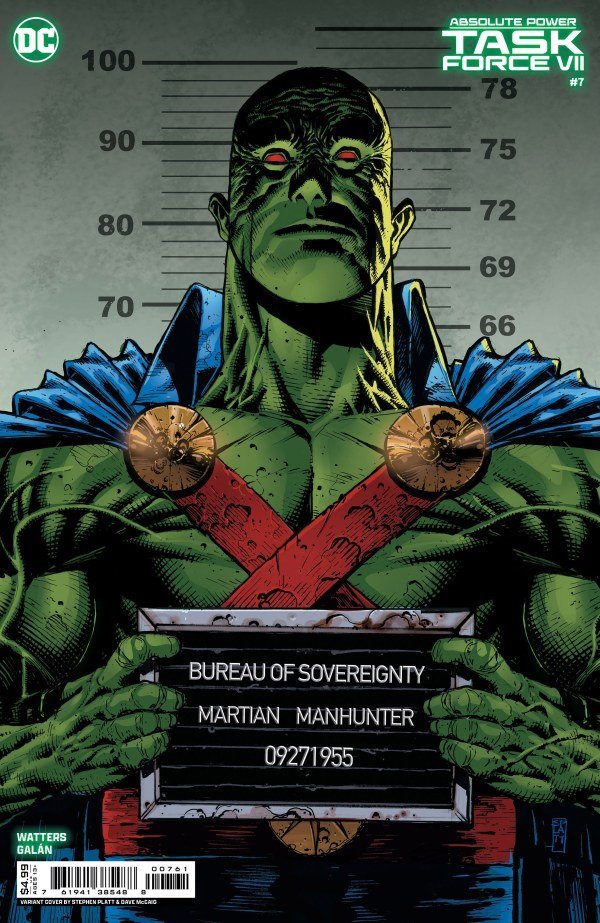 Absolute Power: Task Force VII (2024-Variant Covers) #7.2 (DC Comics)