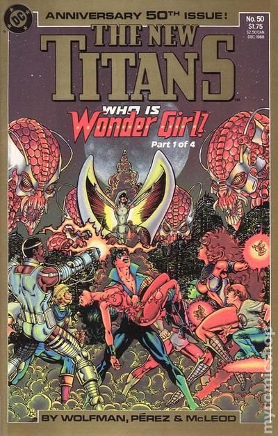 The New Teen Titans Vol. 2 / The New Titans #50 (DC Comics)