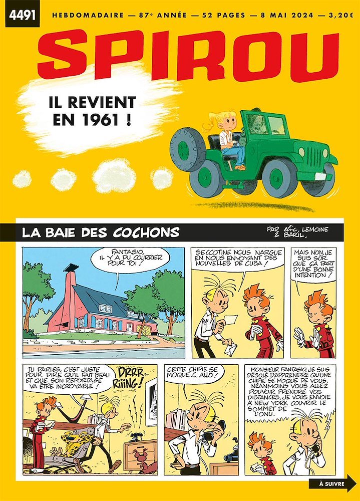 Le journal de Spirou #4491 (Dupuis)