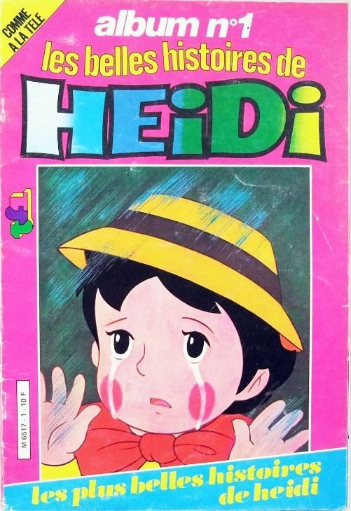 Album Les belles histoires de Heidi (TF1 Vidéo)