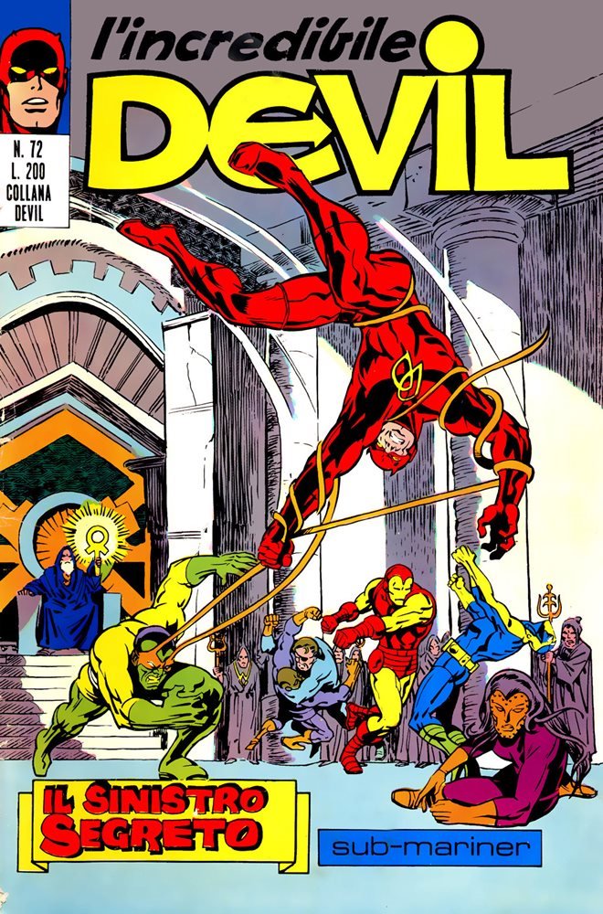 L'incredibile Devil / Devil - Ghost - Iron Man #72 (Corno)
