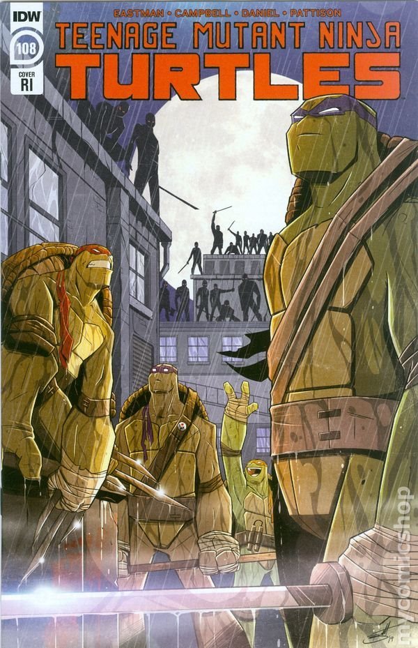 Teenage Mutant Ninja Turtles (2011-...Variant Covers) #108.1 (IDW ...