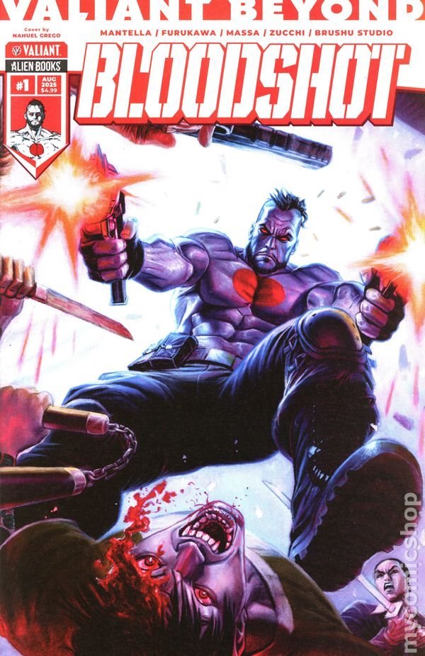 Valiant Beyond Bloodshot (Variant Cover) (Alien Books / Valiant)