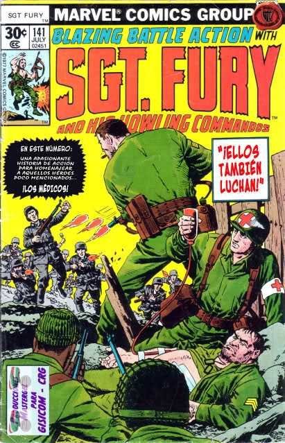 Sgt. Fury and his Howling Commandos (1963-1974) #141 (Marvel Comics)