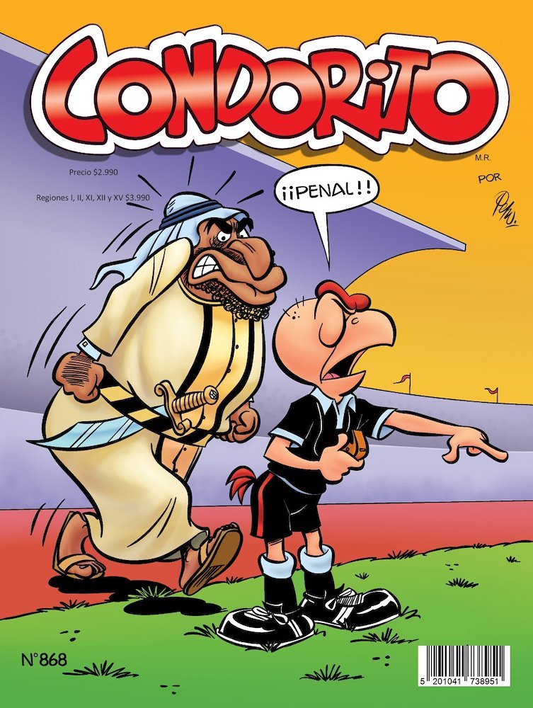 Condorito #868 (Ediciones ZIG-ZAG / Editorial Andina Chile / Editora Pincel / Televisa Chile ...