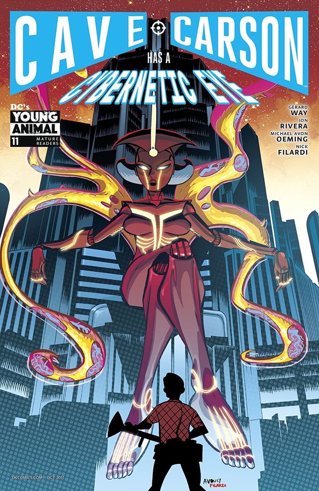 Cave Carson Has a Cybernetic Eye #11 (DC Comics)