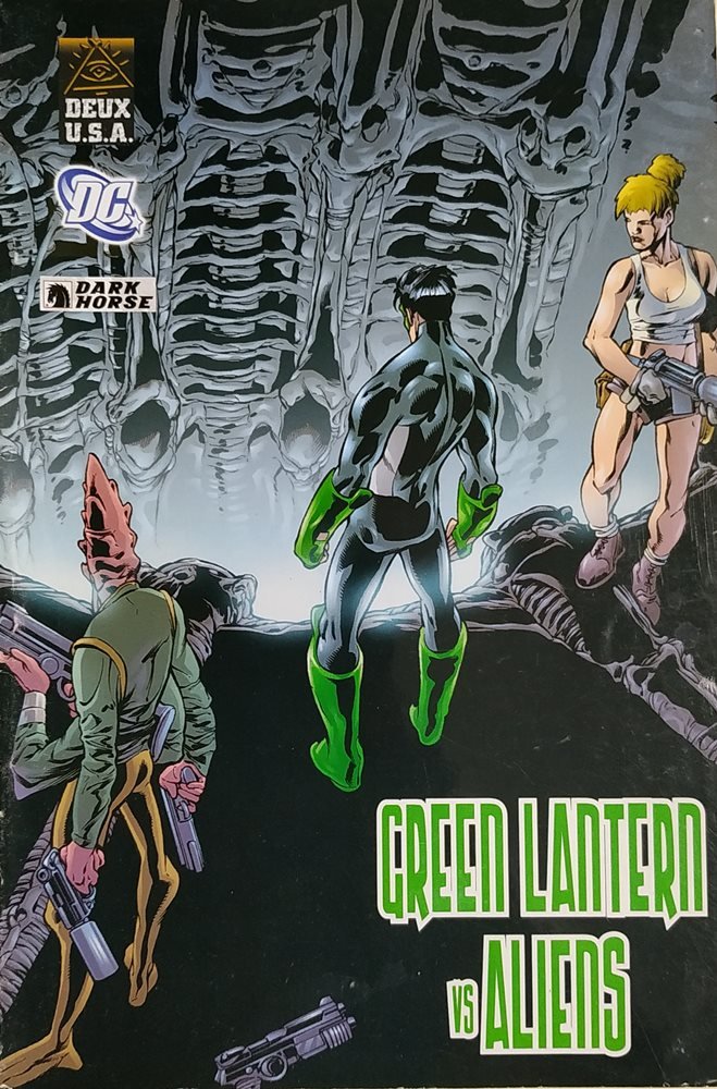 Green Lantern vs Aliens (Deux Studio)
