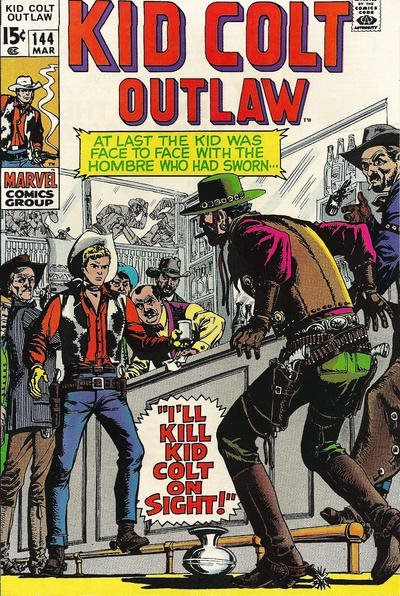 Kid Colt Outlaw Vol 1 #144 (Marvel Comics)