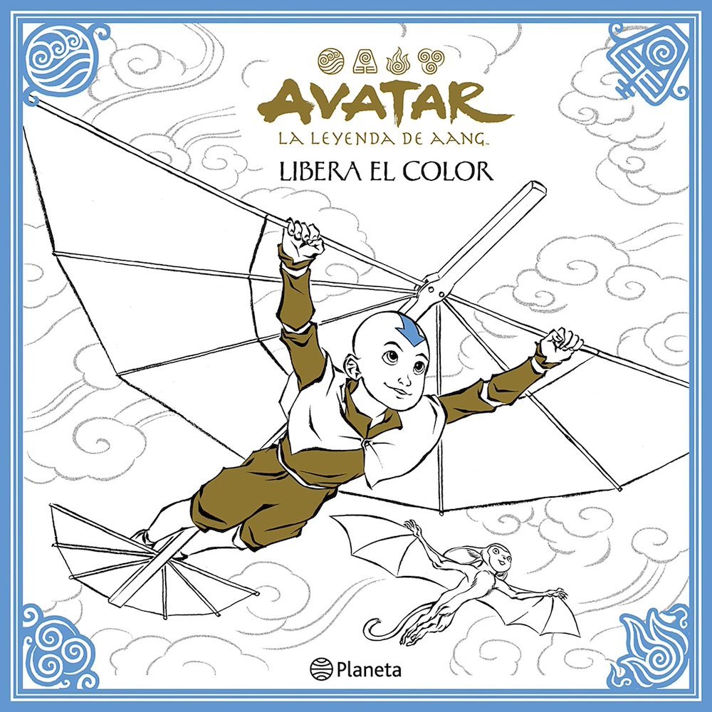 Avatar. La leyenda de Aang. Libera el color (Planeta Cómic México)