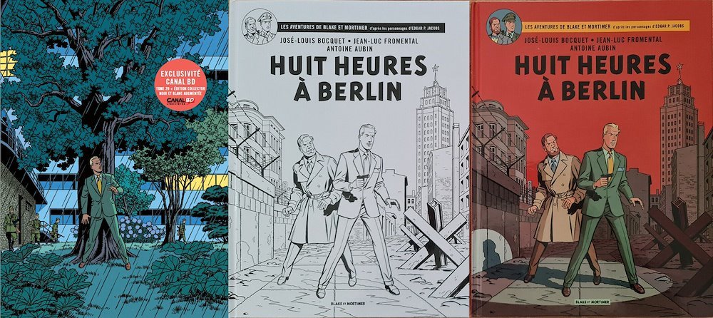 Huit heures à Berlin (Blake & Mortimer / Canal BD Éditions)