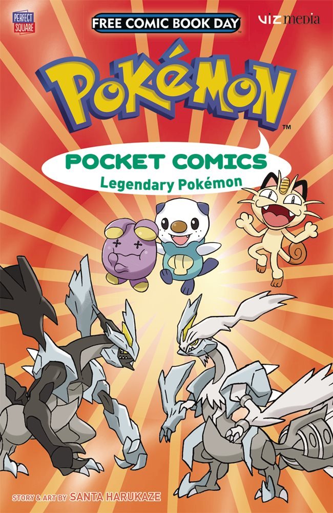 Pokémon Pocket Comics: Legendary Pokémon. Free Comic Book Day 2016 (Viz ...