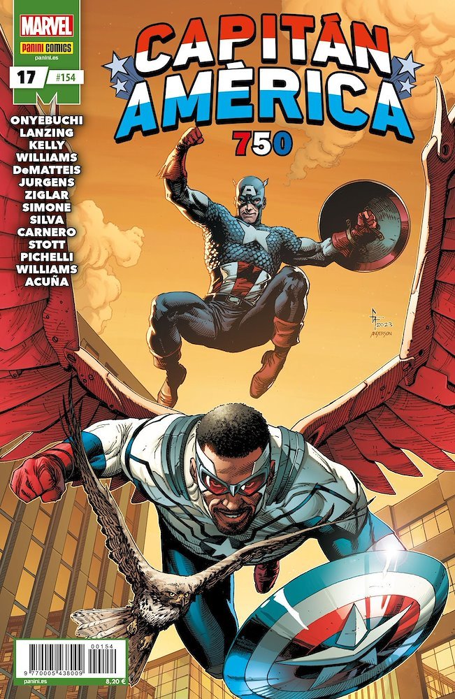 Capitán América Vol. 8 (2011-) #154/17 (Panini Comics España)