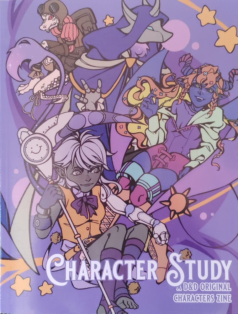 Character Study - A D&D Original Characters Zine (Self-Publishing)