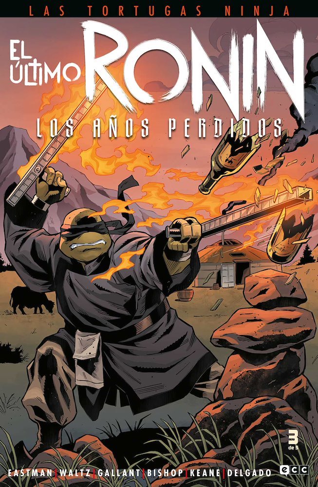 Las Tortugas Ninja: El último Ronin - Los años perdidos #3 (ECC Ediciones)