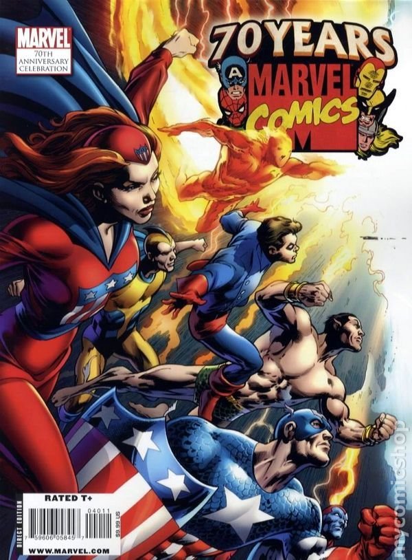 70 Years Marvel Comics. Marvel 70th Anniversary Celebration (Marvel Comics)