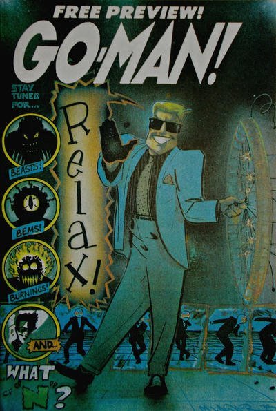 Go-Man! Preview (Nerve Publications)