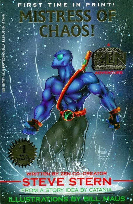 Zen intergalactic Ninja Illustrated novella (Entity Comics)
