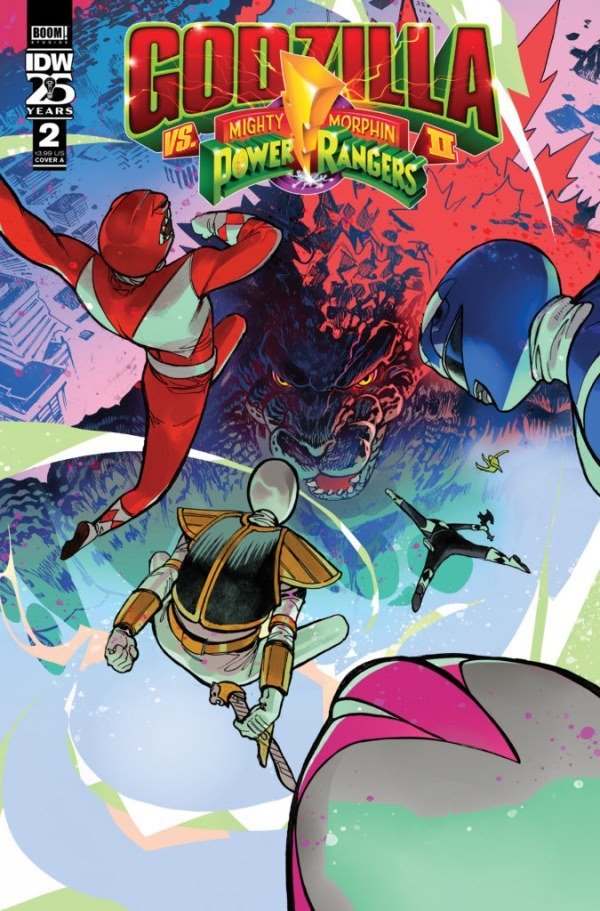 Godzilla vs. The Mighty Morphin Power Rangers ll #2 (IDW Publishing ...