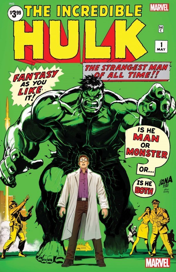 Hulk (2021- Variant Cover) #3.1 (Marvel Comics)