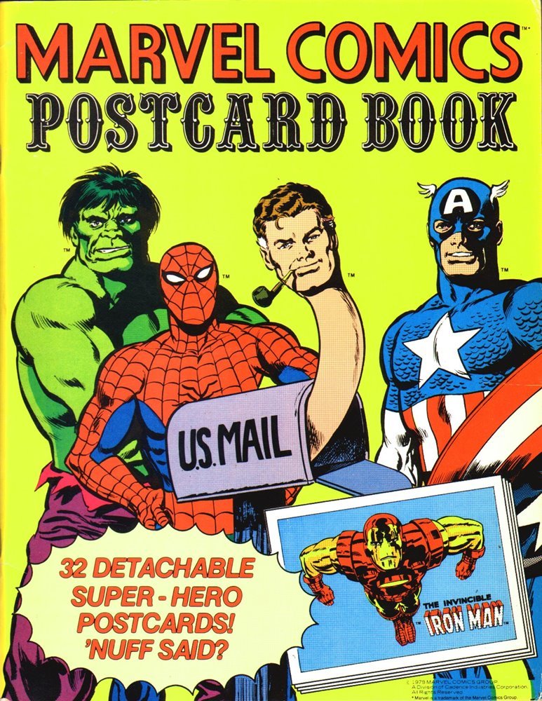 Marvel Comics Postcard Book (Nostalgia Press)