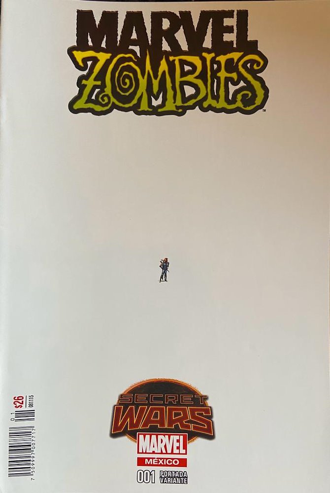 Marvel Zombies - Secret Wars (Portadas variantes) (Televisa México)