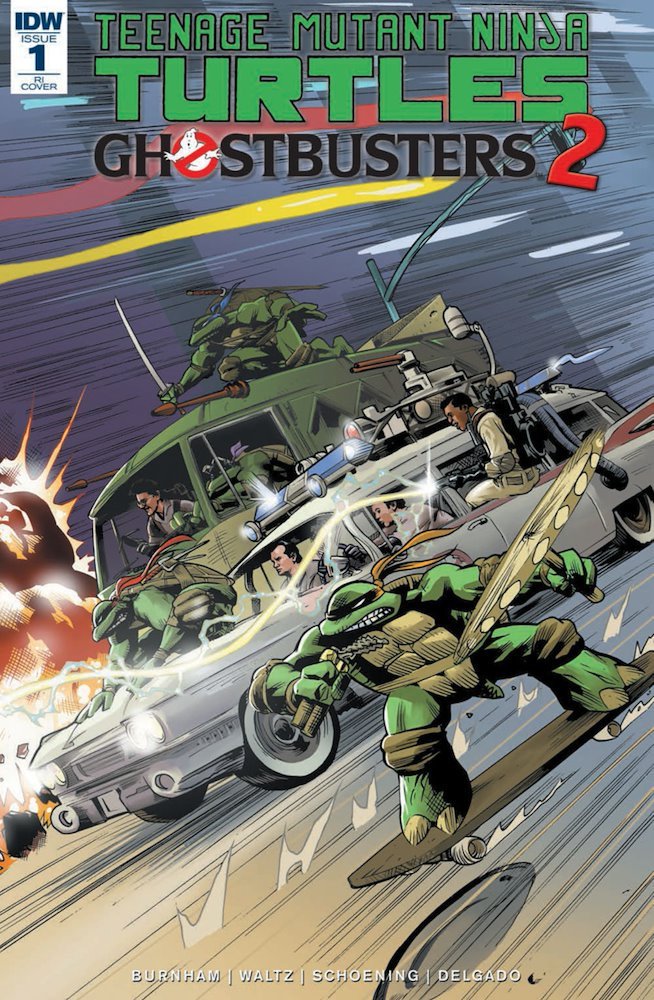 Teenage Mutant Ninja Turtles / Ghostbusters 2 (Variant Covers) (IDW ...