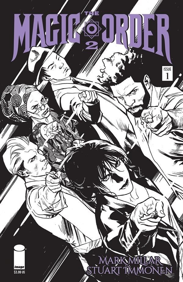 The Magic Order 2 (Variant Cover) #1 (Image Comics)