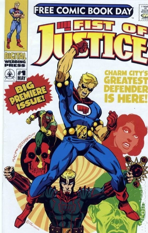 Fist of Justice. Free Comic Book Day (Digital Webbing)