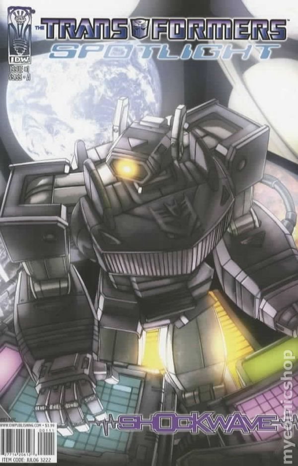 Transformers: Spotlight - Shockwave (IDW Publishing)