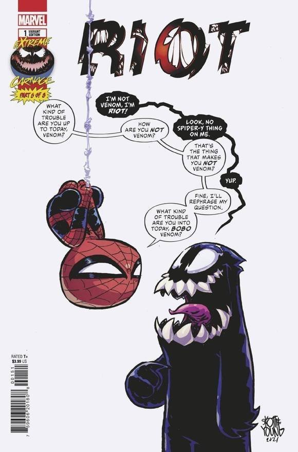 Extreme Carnage: Riot (Variant Cover) #1 (Marvel Comics)