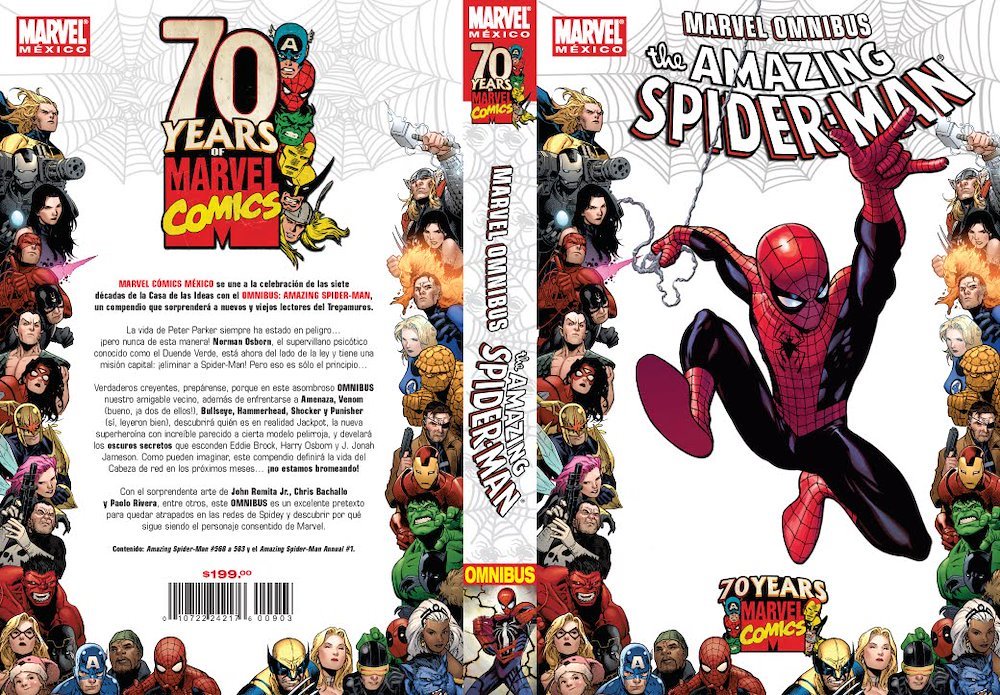 The Amazing Spider-Man: 70 Years of Marvel Comics - Marvel Omnibus ...