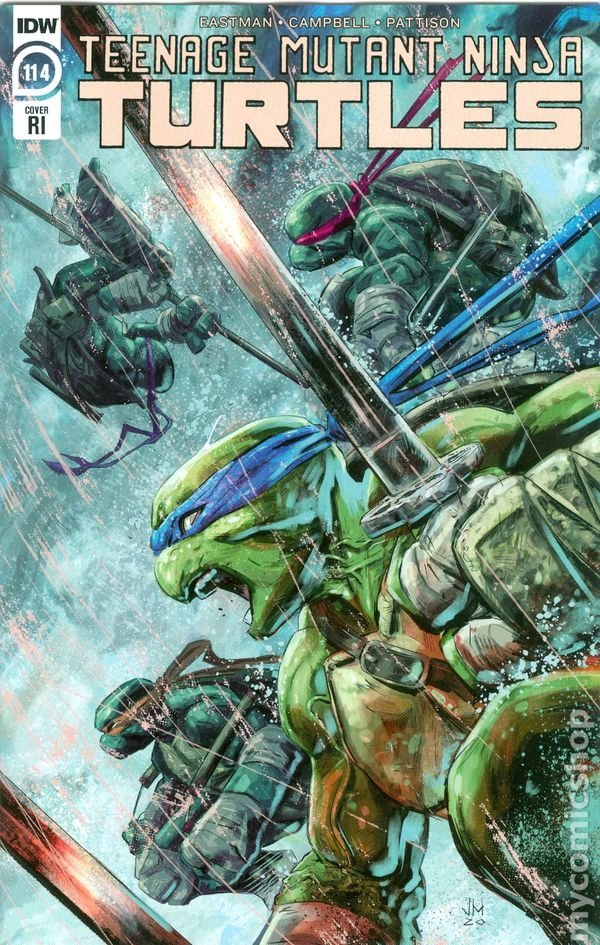 Teenage Mutant Ninja Turtles (2011-...Variant Covers) #114.1 (IDW ...